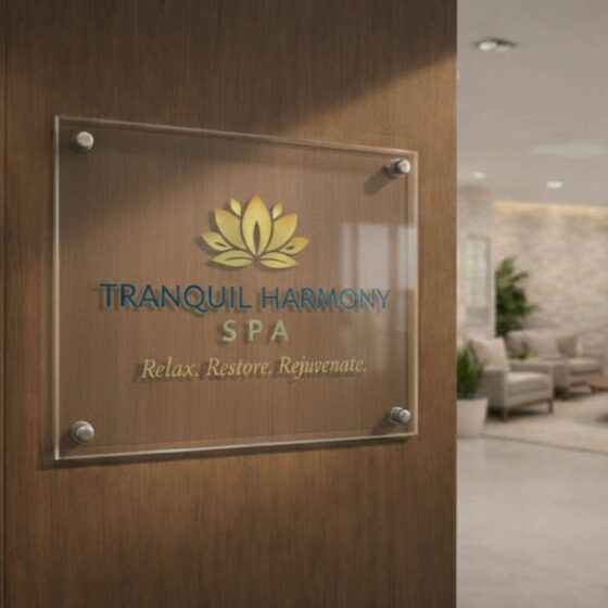 Custom Acrylic Signs in Saudi Arabia